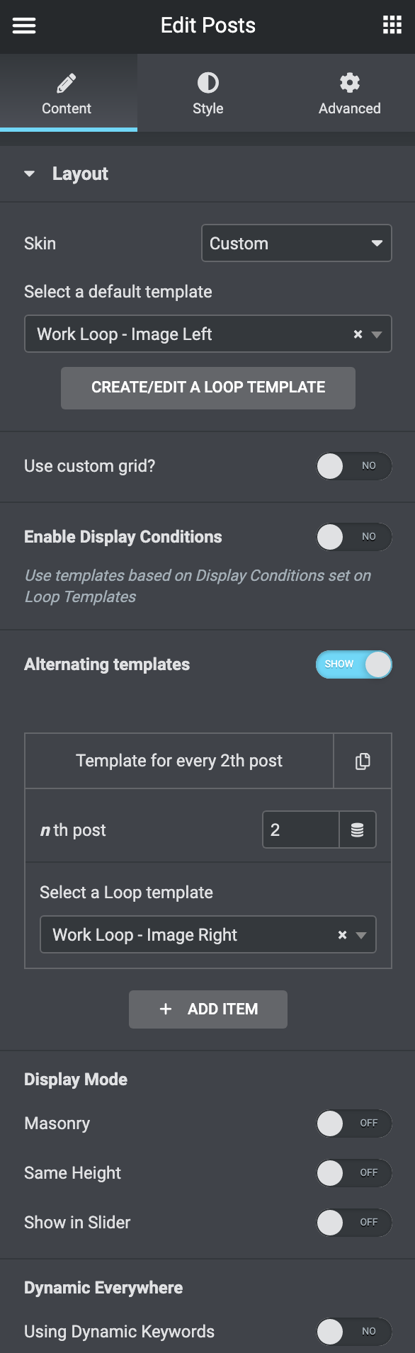 Alternating Template Does Not Alternate with Pagination · Issue #572 · dudaster/ele-custom-skin ...