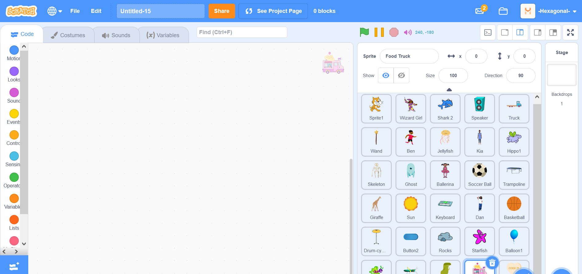 Hiding the stage but not the sprite pane · Issue #6696 · ScratchAddons/ScratchAddons · GitHub