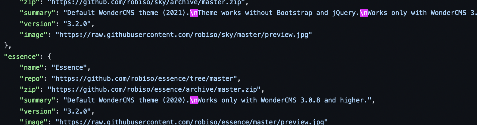 Improve theme/plugin caching to avoid issues · Issue #221 · WonderCMS/wondercms · GitHub