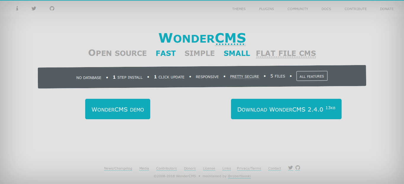 [VOTE] Choose between 4 WonderCMS designs · Issue #58 · WonderCMS/wondercms · GitHub