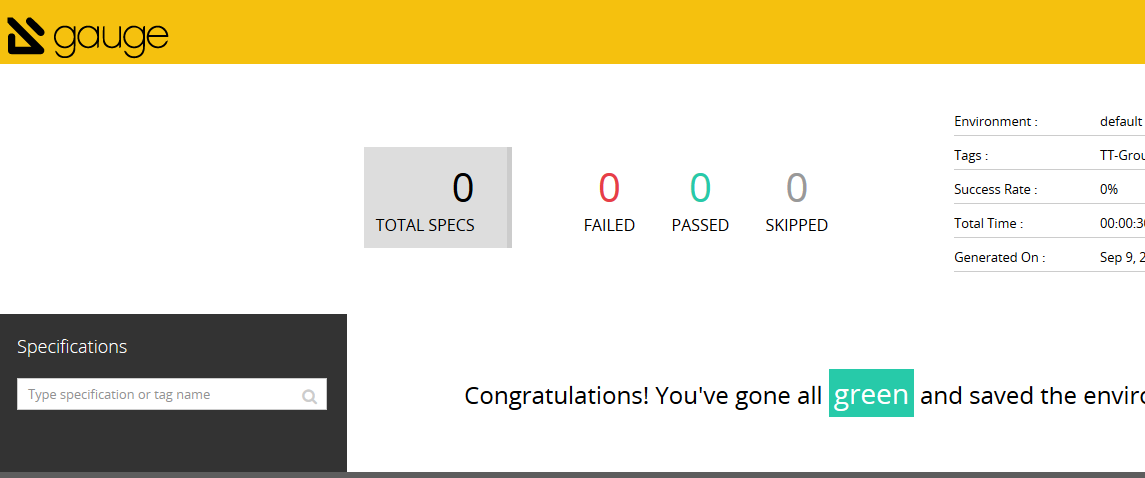 Reports are generated when the runner failed to start. · Issue #1175 · getgauge/gauge · GitHub