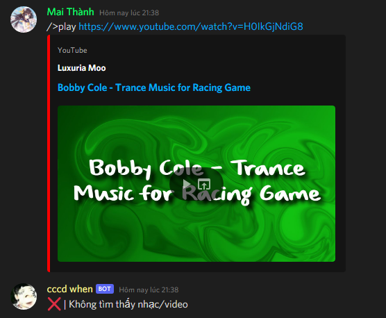 Music/video not found · Issue #833 · Androz2091/discord-player · GitHub