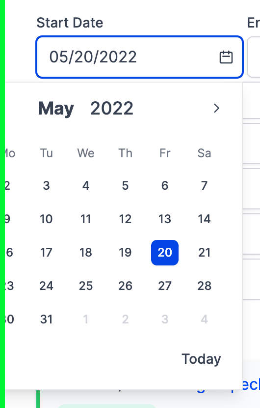 Pdatepicker Popup Should Have Multiple Positions · Issue 217 · Prefecthq Prefect Design · Github