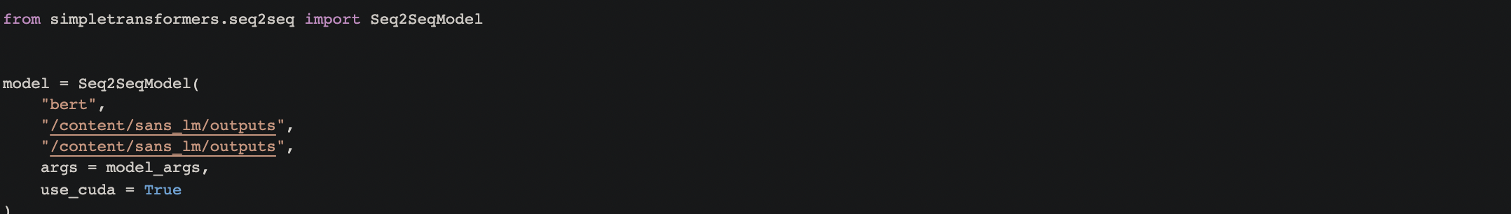 Empty string returned when model.predict() for seq2seq model. · Issue ...