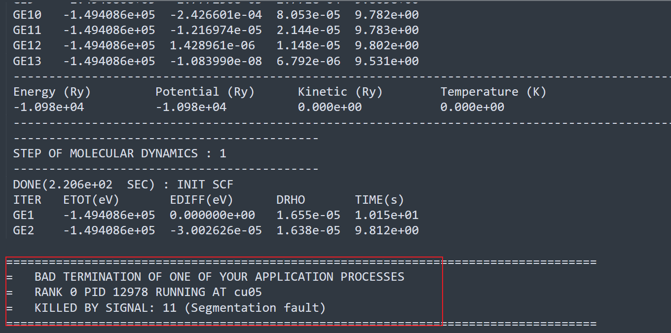 memory issue when running tddft with large system · Issue #2222 · deepmodeling/abacus-develop ...