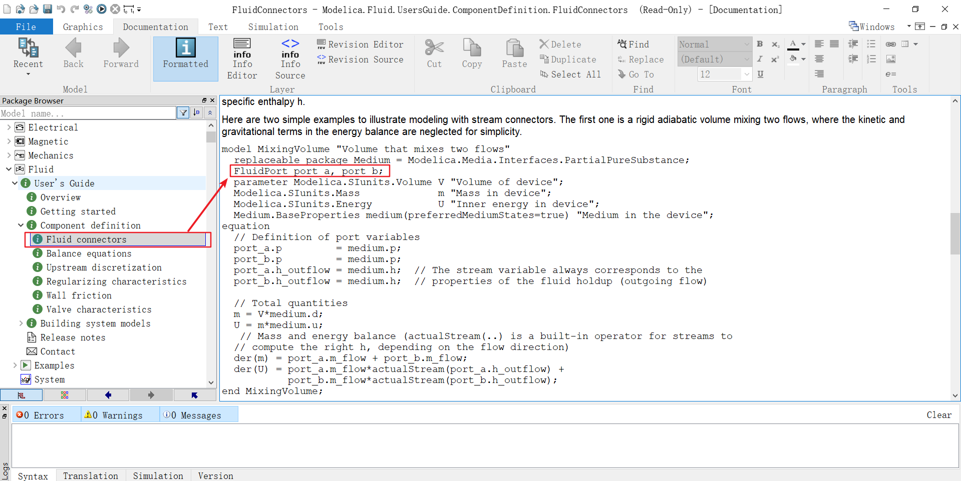 Fix the mistakes in the help document of Modelica.Fluid · Issue #3559 · modelica ...
