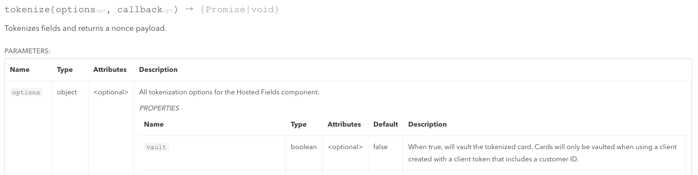 Hosted Fields vaulting and Advanced Fraud Tools · Issue #417 · braintree/braintree-web · GitHub