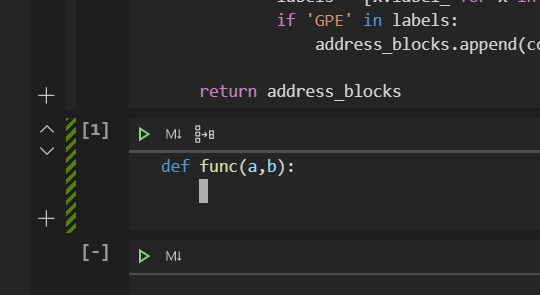 Auto-indent not working in Jupyter Notebooks · Issue #925 · microsoft/vscode-jupyter · GitHub