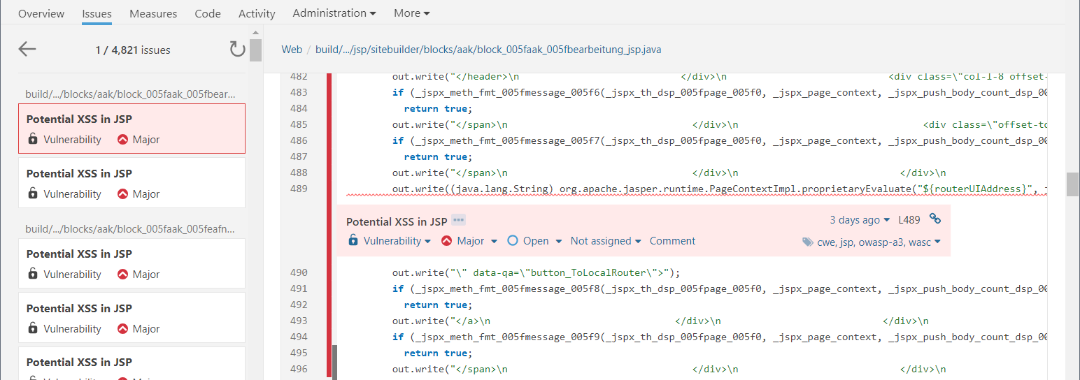No Mapping To Source Jsp Files · Issue 187 · Spotbugssonar Findbugs · Github