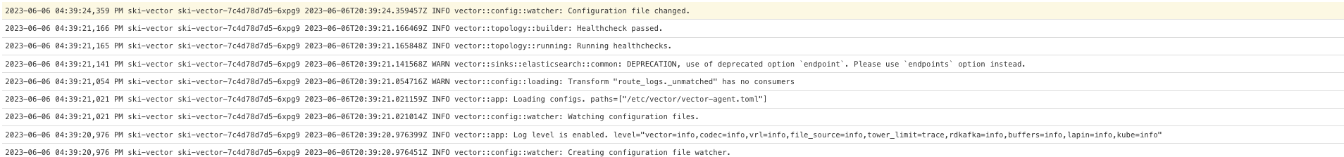 k8s deployment reloads config every 60s (Vector version 0.25.0+) · Issue #15514 · vectordotdev ...