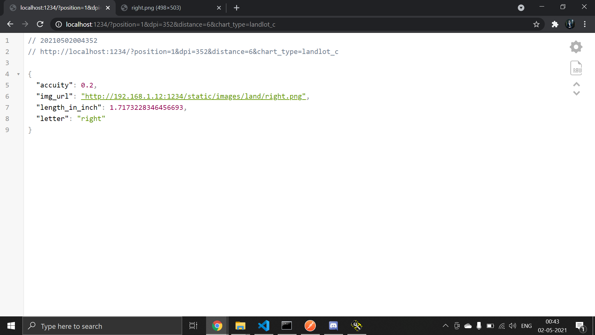 GitHub - Measuring-Visual-Acuity/Backend