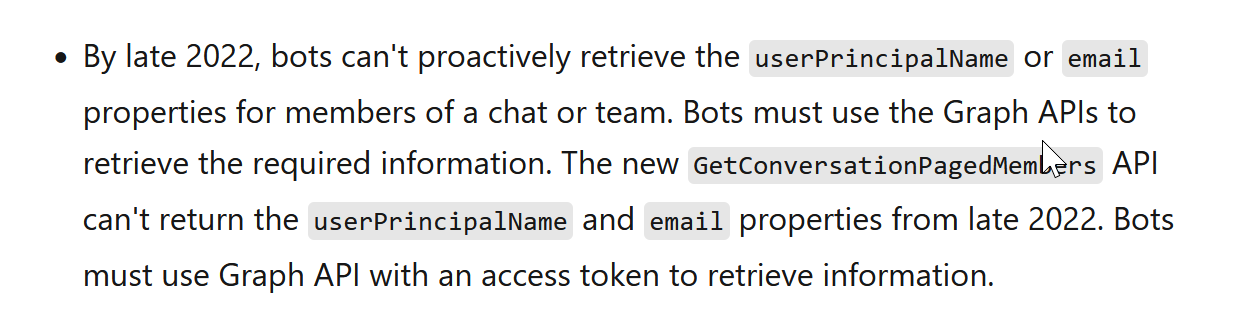 Status of "Late 2022" API Changes · Issue #6906 · MicrosoftDocs/msteams-docs · GitHub
