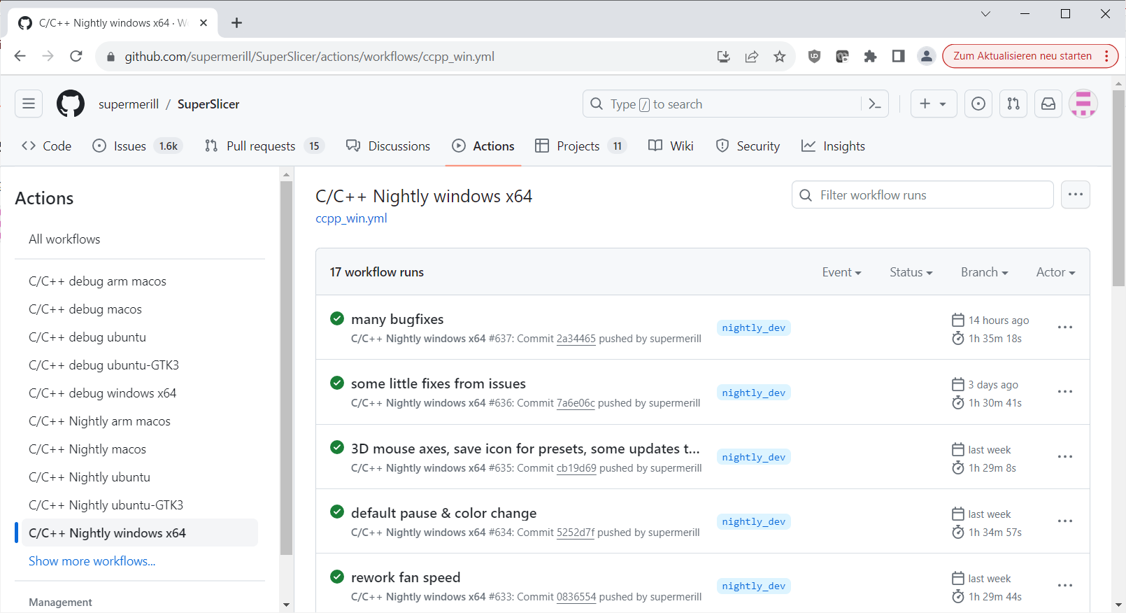How to download the nightly for windows? · Issue #3966 · supermerill ...