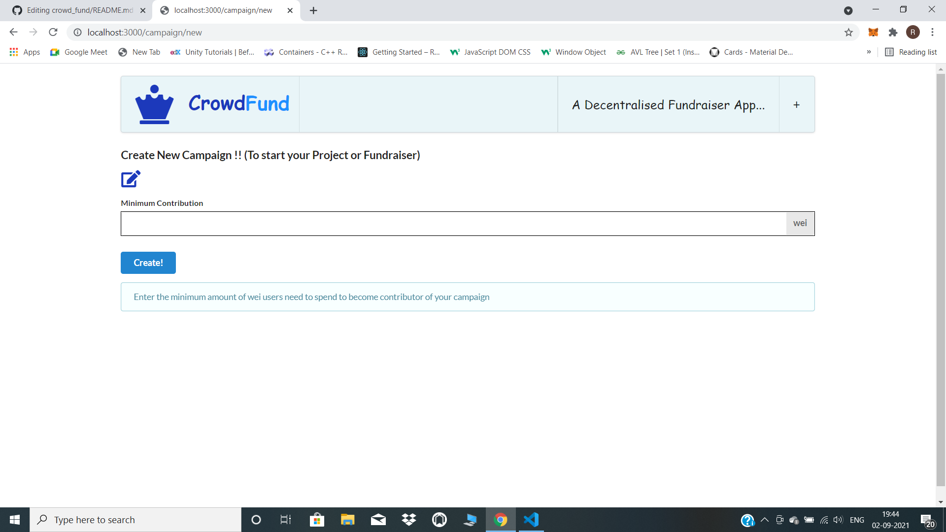 GitHub - rajarshi-hub/crowd_fund