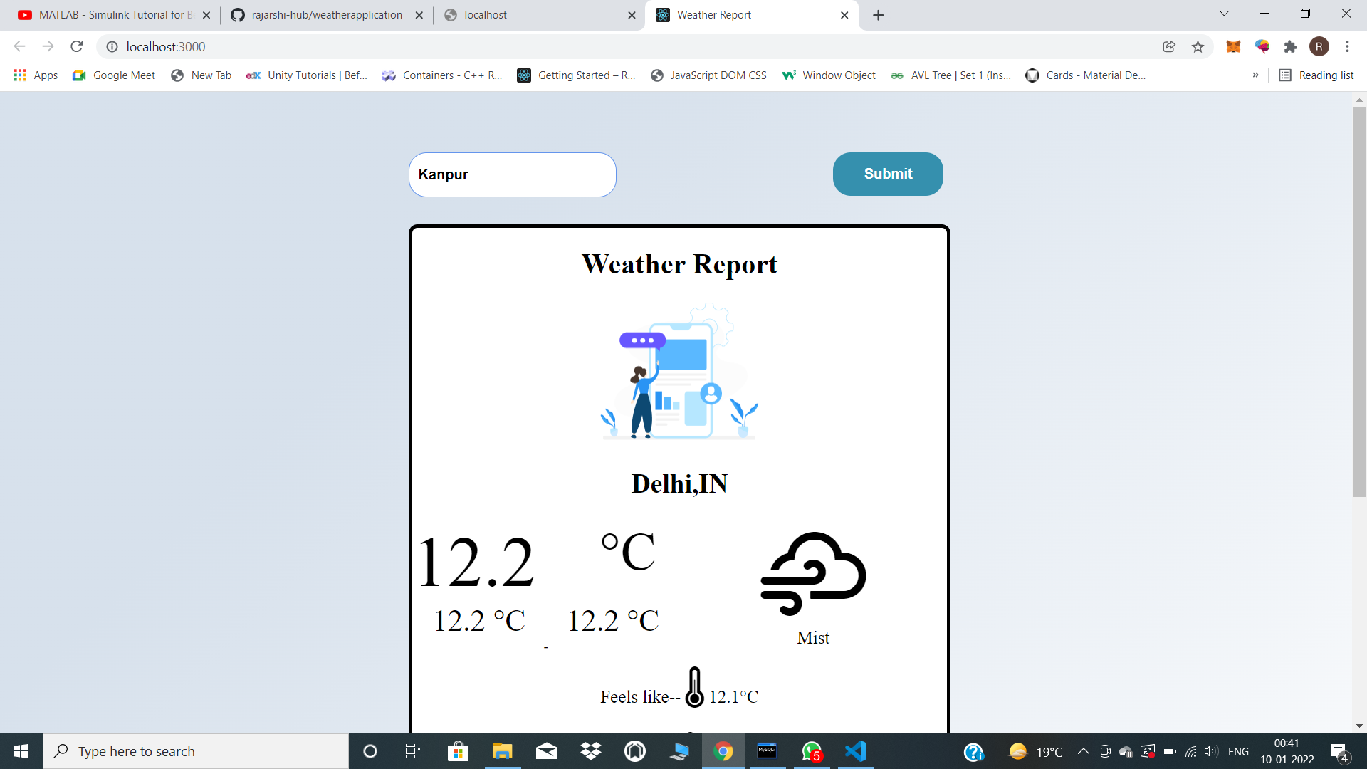 GitHub - rajarshi-hub/weatherapplication