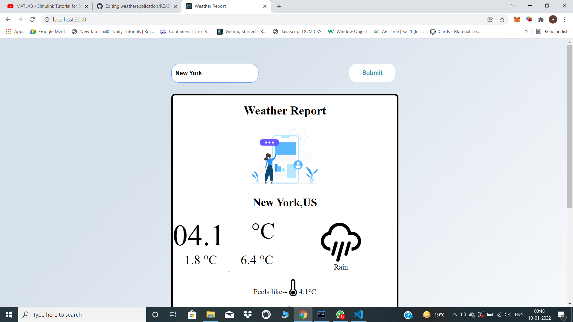GitHub - rajarshi-hub/weatherapplication