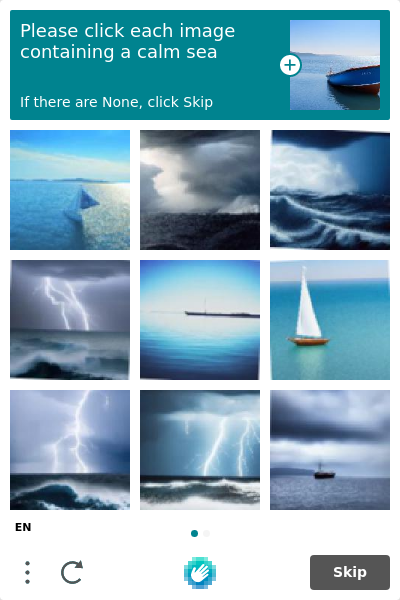 [Challenge] calm sea · Issue #267 · QIN2DIM/hcaptcha-challenger · GitHub