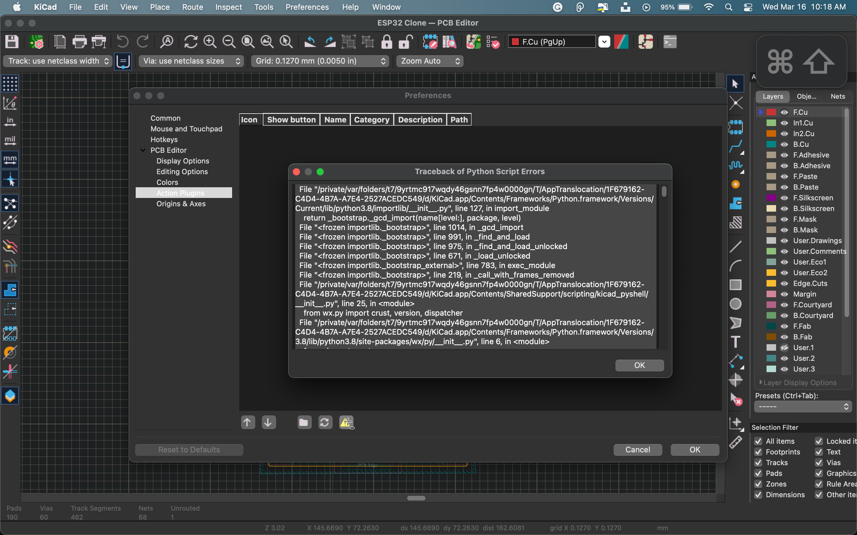 trouble installing the plugin · Issue #287 · openscopeproject/InteractiveHtmlBom · GitHub