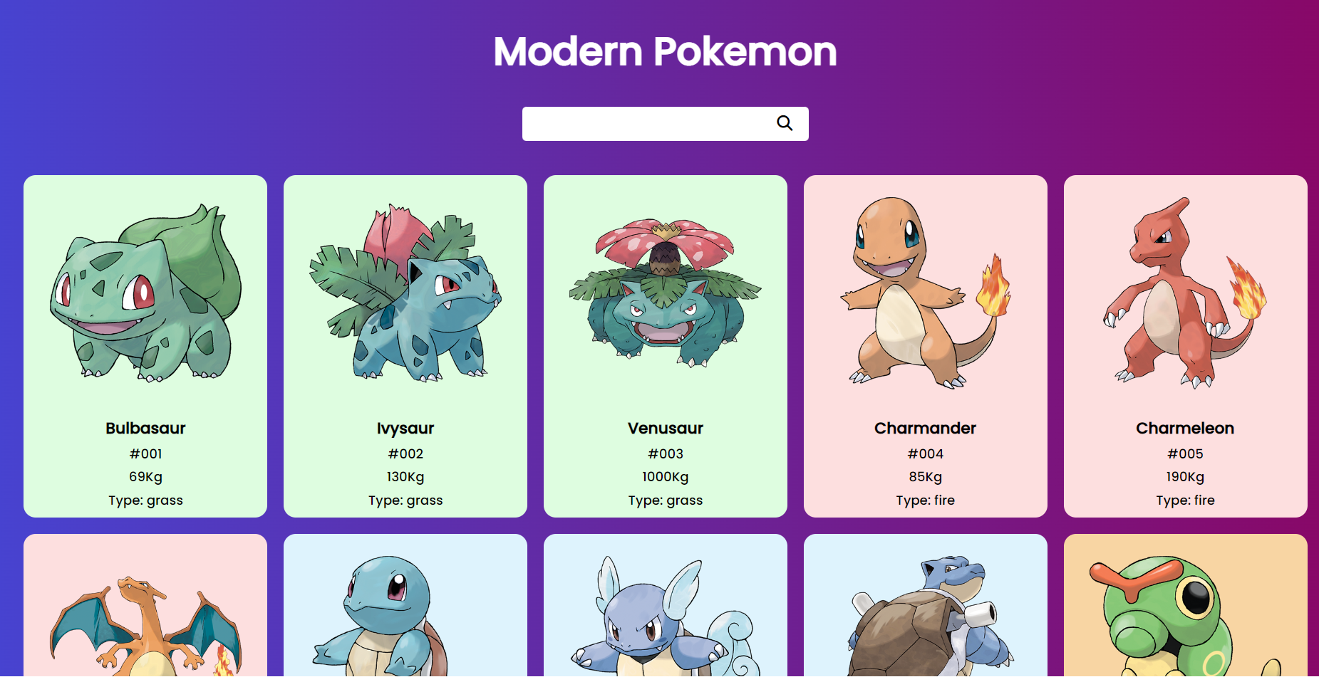 GitHub - carullahtursun/Pokedex-Search-app