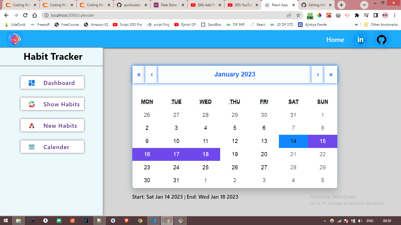 GitHub - ajinkyapande98/Habit-Tracker-