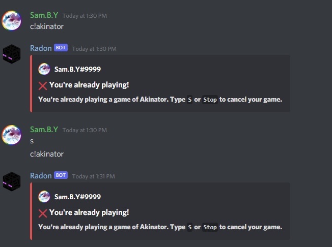 To do: Fix “Already Playing Message” when using buttons. · Issue #9 · WillTDA/Discord.js ...