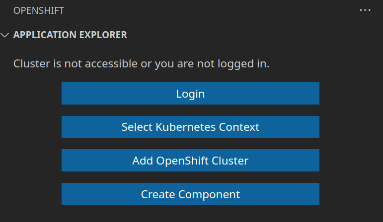 Add Button For `create Component From Workspace` In Application Explorer · Issue 2416 · Redhat