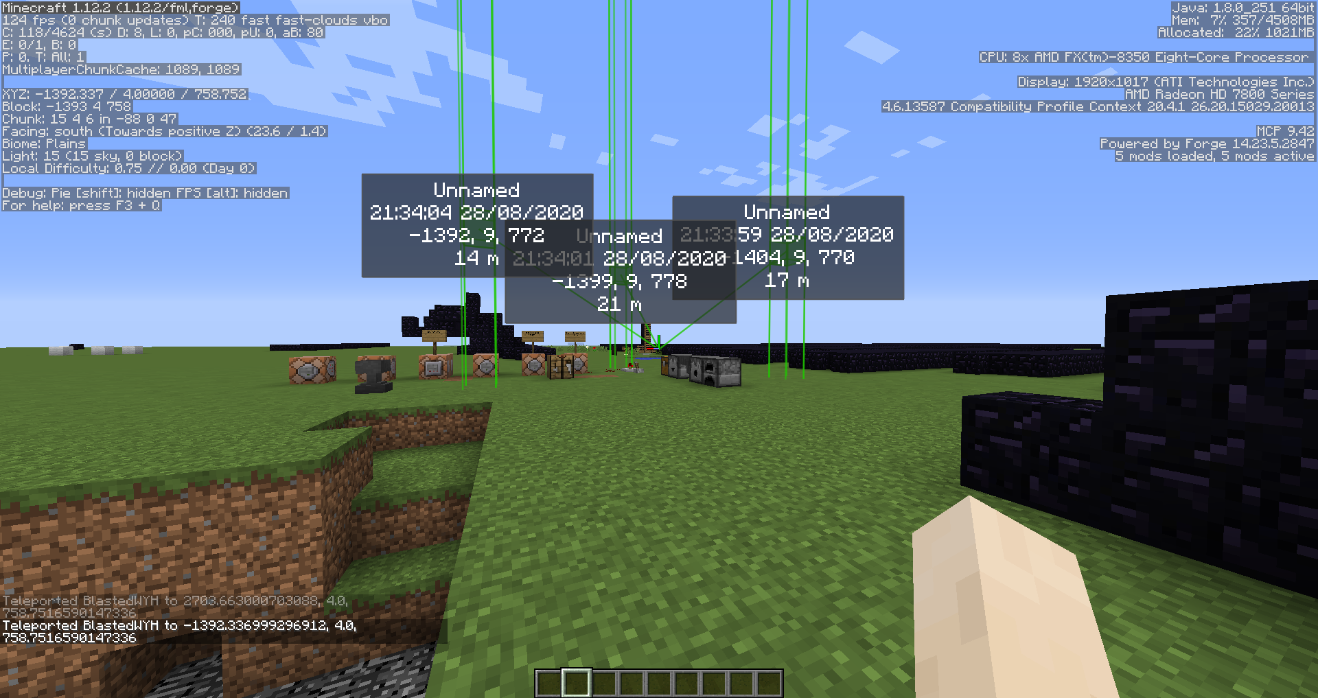WaypointRender non-correct rendering outside of Render Distance · Issue ...