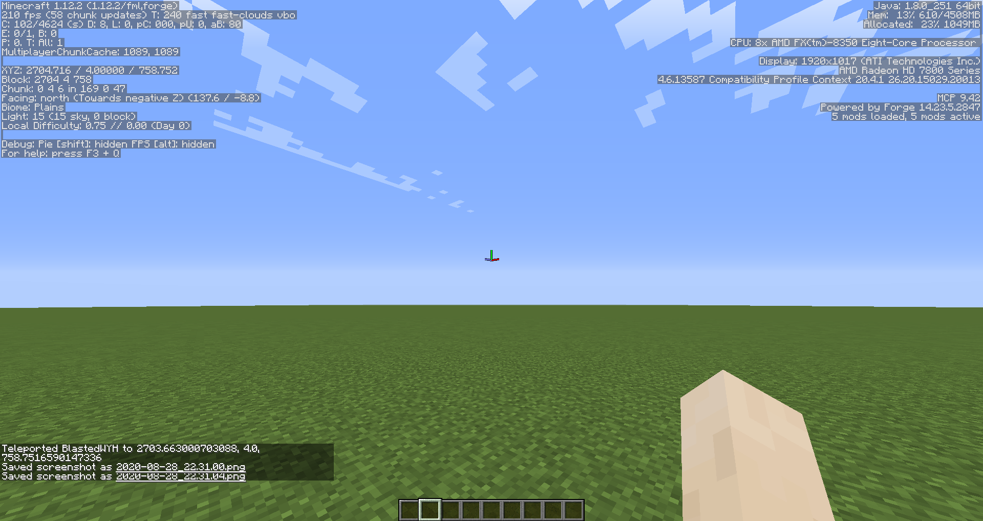 WaypointRender non-correct rendering outside of Render Distance · Issue ...