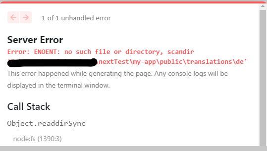Custom localeStructure not working and searching in default dir · Issue #1655 · i18next/next ...