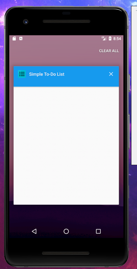 [Android][Device specific]Flutter recent apps shows a `dot` in the ...