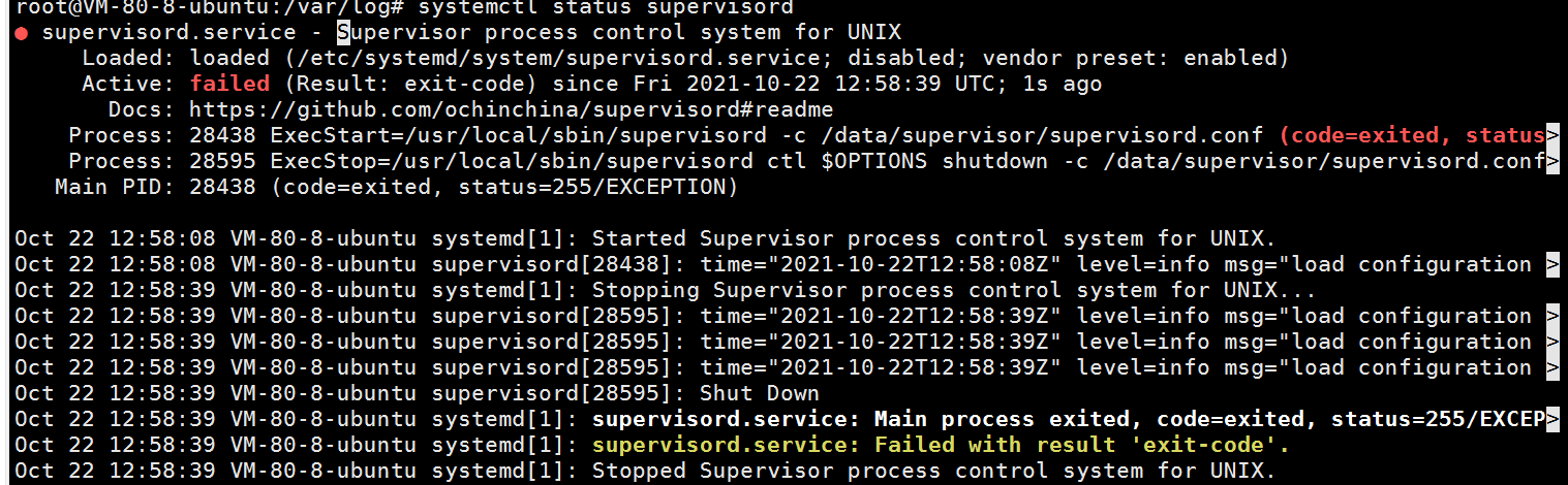 Fail To Use Systemd To Manage Supervisor Service · Issue 301 · Ochinchina Supervisord · Github