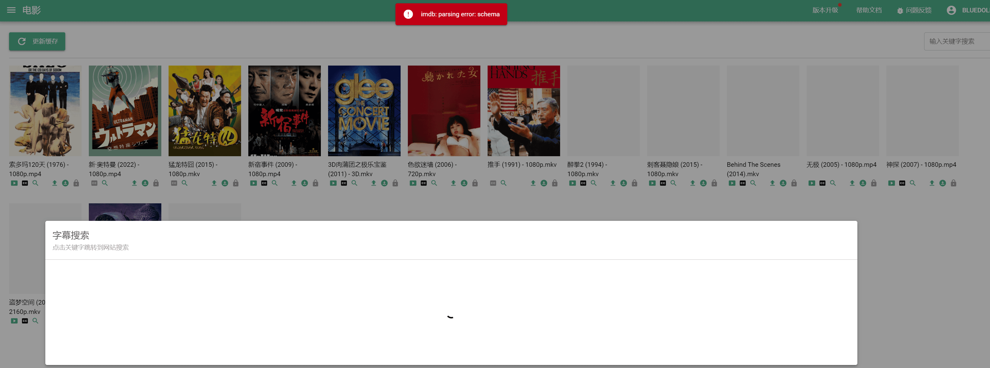 imdb: parsing error: schema问题求助 · Issue #559 · ChineseSubFinder ...