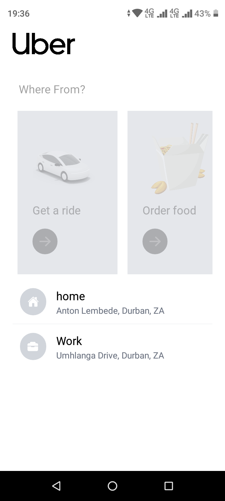 GitHub - Ntshangase/uber: Full Stack Uber-clone built using react ...