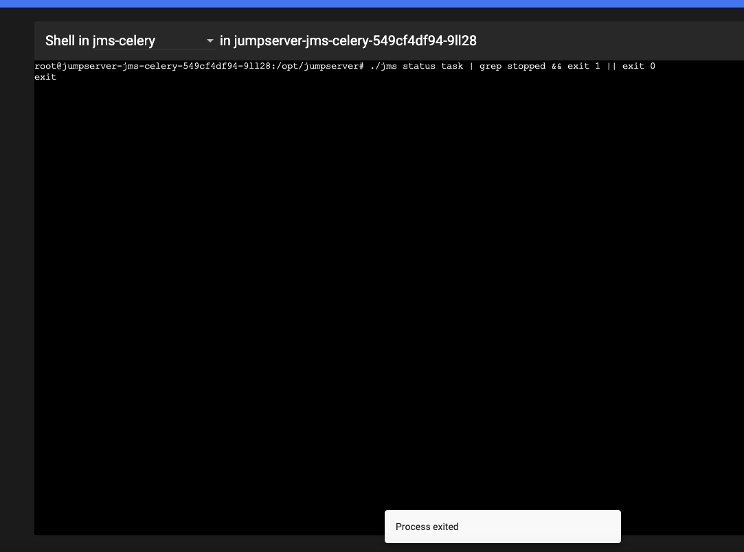 [Bug] jumpserver-jms-celery一直在重启 · Issue #8 · jumpserver/helm-charts · GitHub