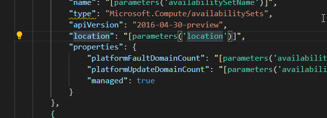 There are extra "Extract Parameter..." and "Extract Variable..." commands in the list after ...