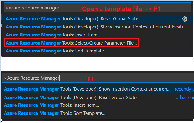 [Suggestion] It would be better to keep the command lists consistently after F1 · Issue #1165 ...