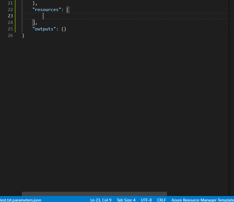 The format of the added resource is incorrect after adding a resource ...