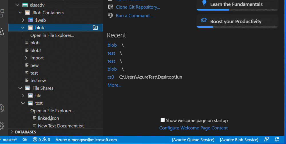The Folder Is Not Completely Deleted When Refreshing The Blob Container During Deleting A Folder