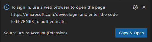 [Codespaces] There is no device code copied after clicking "Copy & Open" button · Issue #277 ...