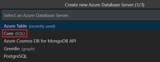 [Suggestion] It would better to change the "SQL (SQL)" to "SQL" or "Core (SQL)" in the list of ...
