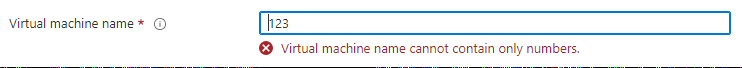 There is no validation when inputting username with only numbers for windows VM · Issue #266 ...