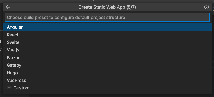 [Suggestion] It would be better if the list of choose build preset in VS Code matches the one in ...