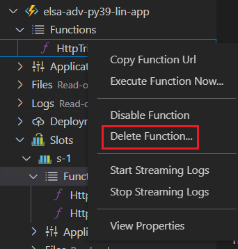 [Suggestion] It would be better if the "Delete Function..." command's ...