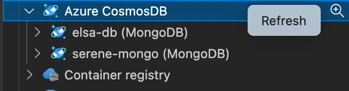 There Is No Create Server Action In The Azure Cosmosdb Node Context Menu · Issue 1982 2188
