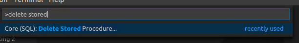 Miss 'Graph (Gremlin): Create Stored Procedure' when typing 'Create Stored Procedure' · Issue ...