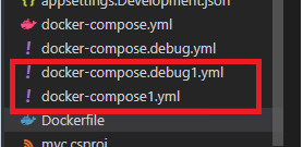 It will create new docker-compose files directly instead of prompt overwrite notifications after ...