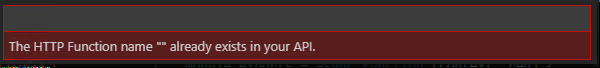 [Suggestion] Add a validation when inputting HTTP Function name · Issue #139 · microsoft/vscode ...