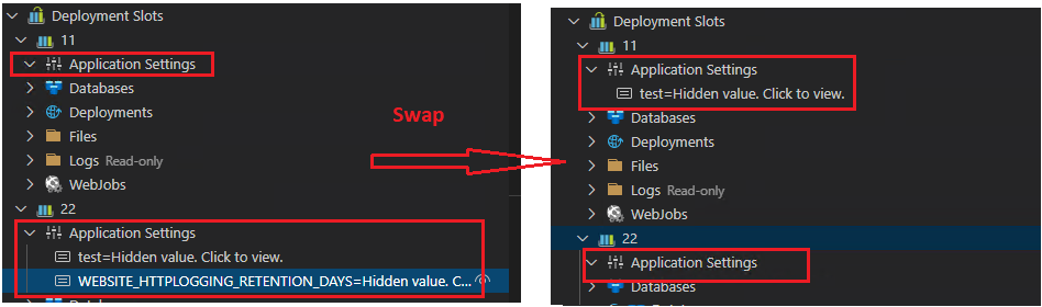 The Website Logging Retention Days 7 Setting Does Not Support Swap · Issue 1742