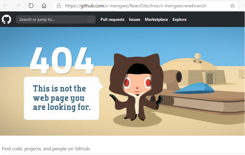 Fail to open the webpage when executing "Open Repro in GitHub" for the Environment · Issue #196 ...