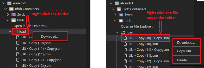 Support "Copy URL" and "Delete..." for blob directories · Issue #795 · microsoft/vscode ...